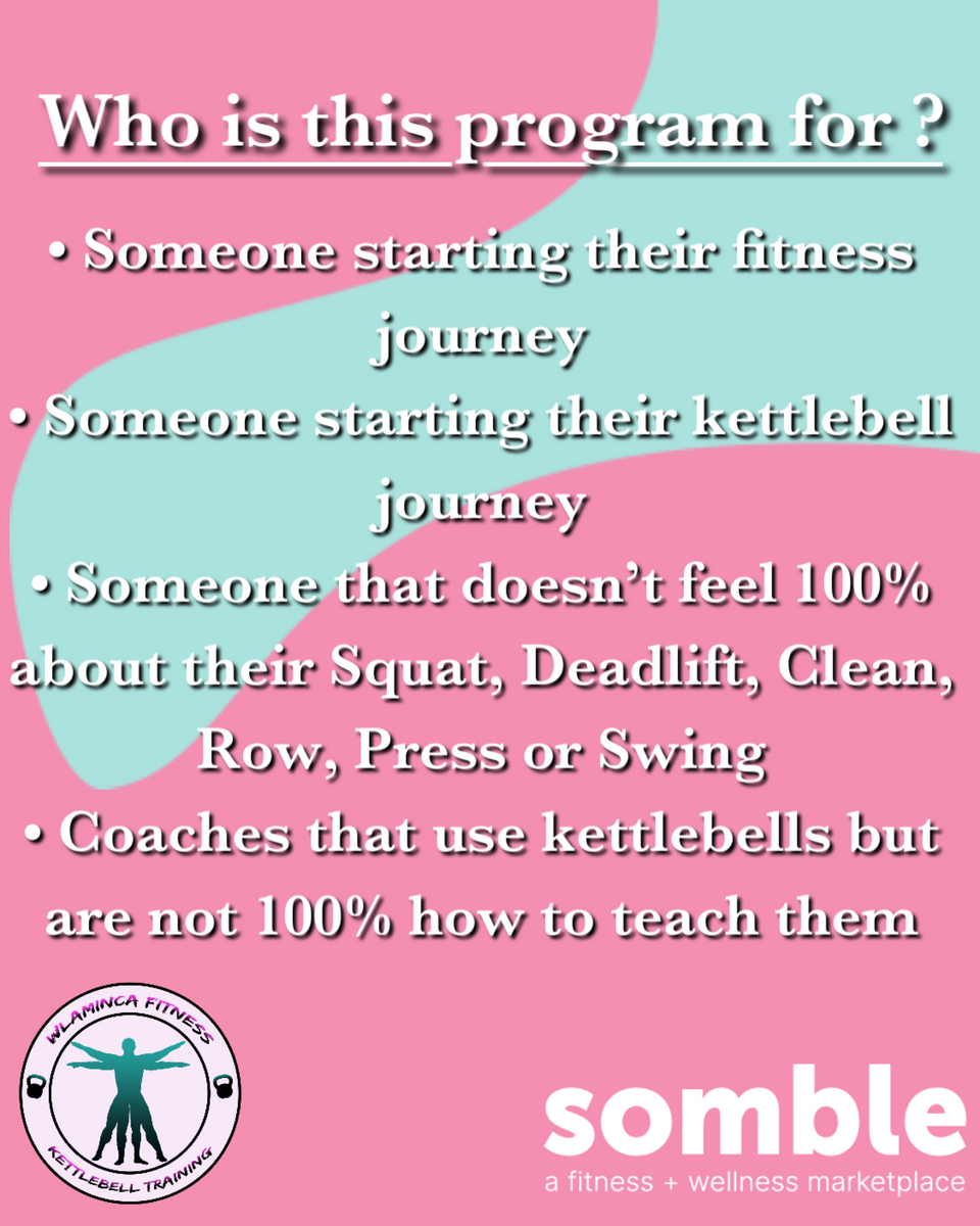 Kettlebell basics ( 4 week beginner follow along program) – Wlaminca ...